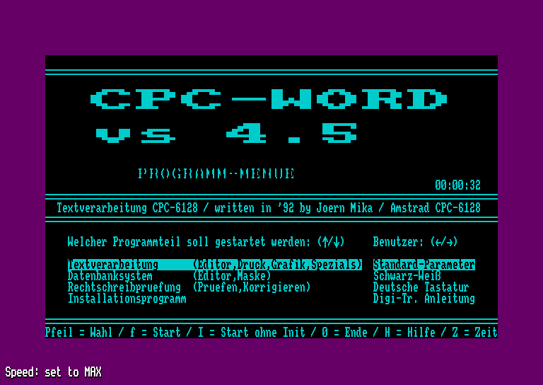 ROMs Amstrad CPC - Amstrad CPC - Applications - [DSK] - Planet Emulation